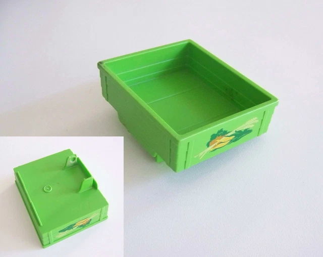 PLAYMOBIL (T4246) FERME - Beine Basculante Verte Avant Tracteur 3074 ...