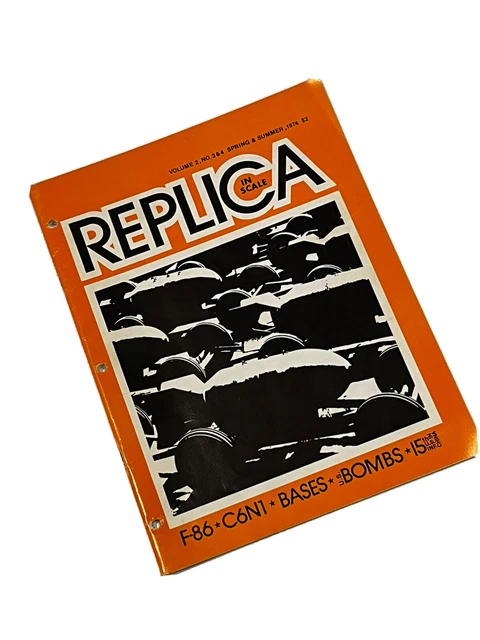 REPLICA IN SCALE Magazine Spring Summer 1974 Vol 2 #3, 4 Military ...