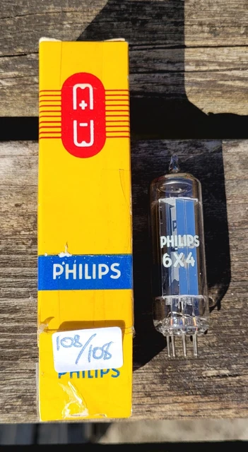PHILIPS 6X4 RECTIFIER For Audio Note etc NOS £22.00 - PicClick UK
