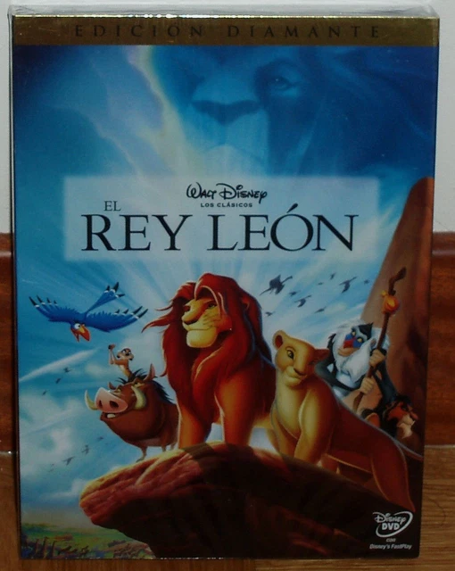 EL REY LEON (The Lion King) DVD Nuevo Sellado Edicion Diamante ...