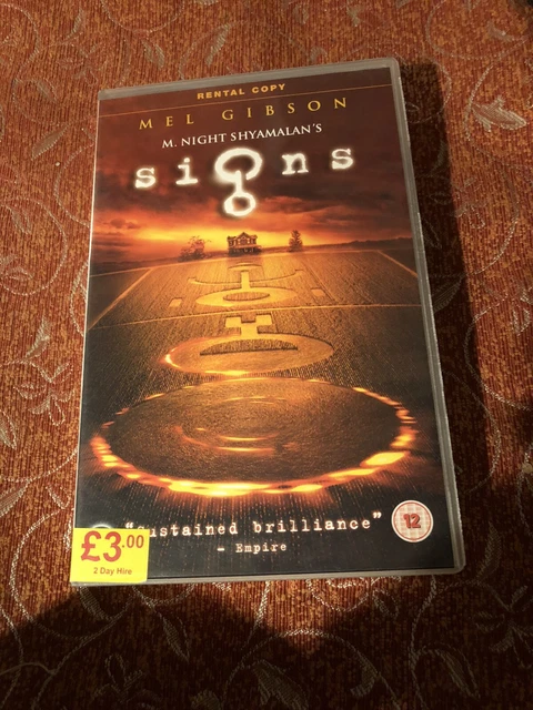 SIGNS BIGBOX EX rental vhs video £2.00 - PicClick UK