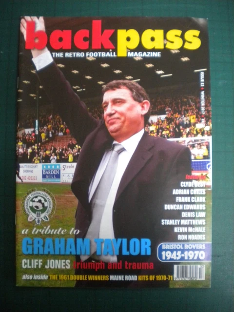 BACKPASS RETRO FOOTBALL Magazine Issue 53 - Winter 2017 £2.75 - PicClick UK