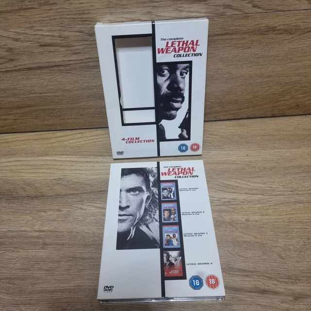 LETHAL WEAPON COMPLETE Collection (DVD, Box-Set) £7.05 - PicClick UK