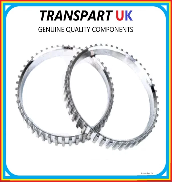 *FORD TRANSIT MK7 2.4 2.2 Rwd Rear Abs Sensor Exciter Reluctor Ring 06 ...