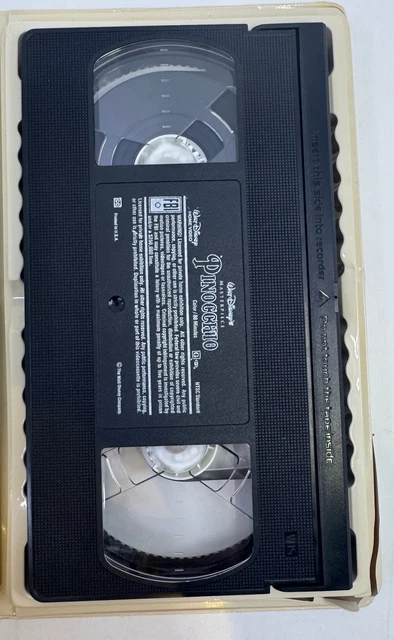 PINOCCHIO VHS 1940 Animated Classic Restored Edition Walt Disney EUR 4 ...