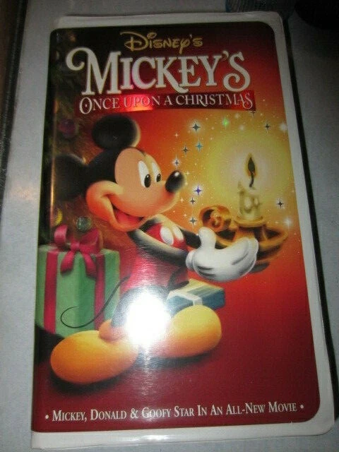 VHS DISNEY'S MICKEY'S Once Upon A Christmas - Très bon état EUR 6,62 ...