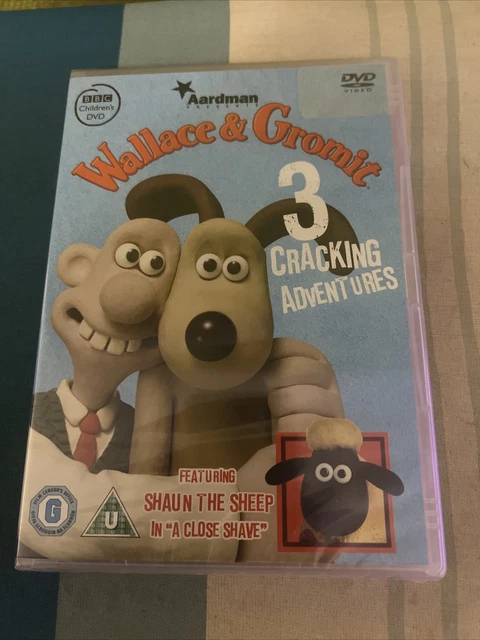 WALLACE & GROMIT- 3 Cracking Adventures-Dvd- Region 2- New/Sealed EUR 3 ...