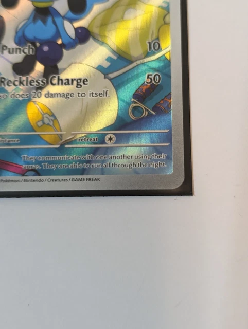 RIOLU 215/198 - Full Art Rare Scarlet and Violet - Pokemon Card $10.00 ...