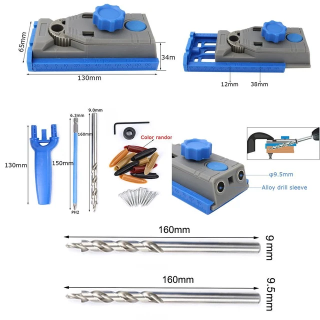GUIDE DE PERCEUSE poinçonneuse pour gabarit gabarit vertical oblique ...