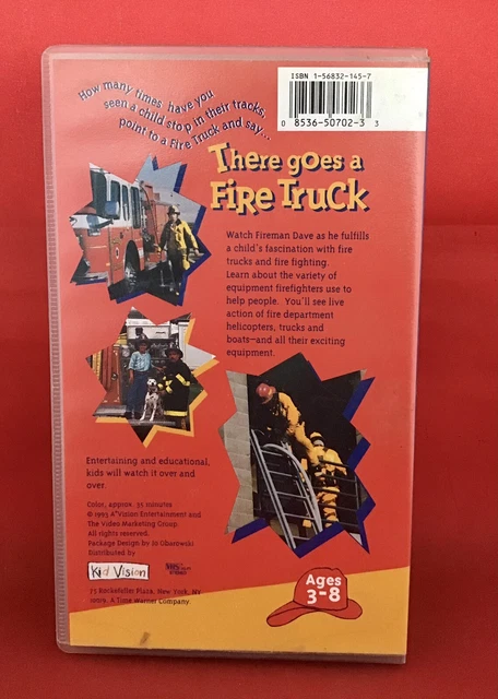 THERE GOES A Fire Truck VHS Original Retro Collectable PAL $36.59 ...