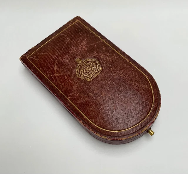 ORIGINAL BRITISH WW1 and WW2 Military Cross award presentation case CASE ONLY £22.00 - PicClick UK