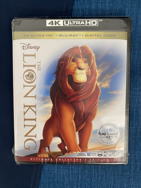 IL RE LEONE (4K Ultra HD + Blu-Ray) No Digitale COME NUOVO! EUR 9,13 ...