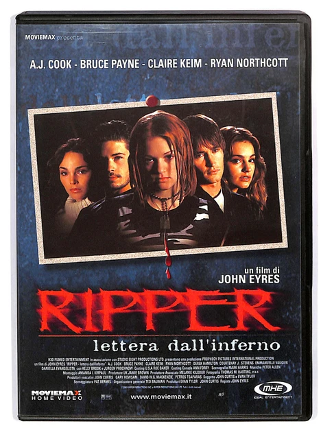 EBOND RIPPER - Lettera Dall'inferno DVD EUR 3,65 - PicClick FR