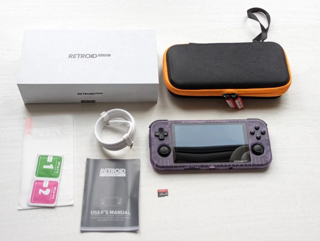 RETROID POCKET 3 Plus Touch Screen Android Retro Game Console 8-Core ...