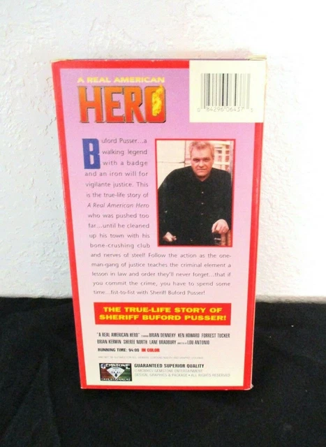 A REAL AMERICAN Hero-(VHS 1991) Ken Howard, Brian Dennehy £5.16 ...