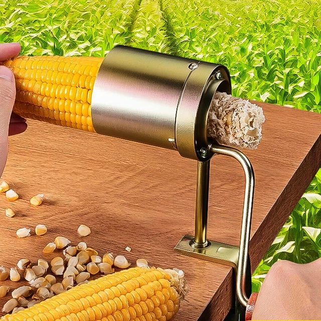 CORN SHELLER MACHINE Corn Stripping Tool Thresher Shucke Accessory for ...