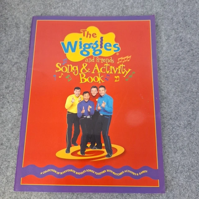THE WIGGLES AND Friends Song & Activity Book Sheet Music 2004 Original ...