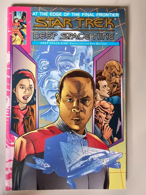 STAR TREK DS9 Deep Space Nine Graphic Novel 'Emancipation and Beyond' £ ...