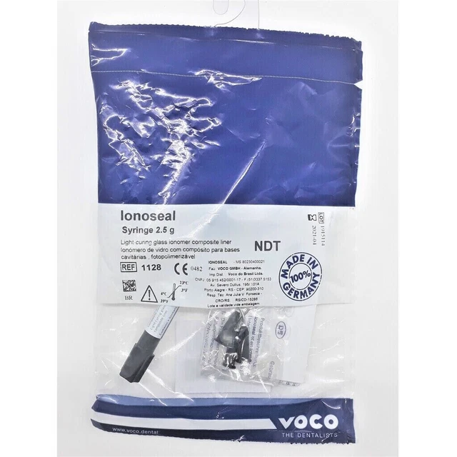 VOCO IONOSEAL NDT Light Cure Radiopaque Glass Ionomer Composite Liner 2 ...