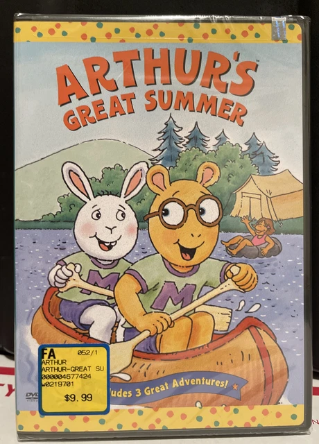 ARTHUR'S GREAT SUMMER DVD Goes To Camp Shore Thing The Short Quick PBS ...