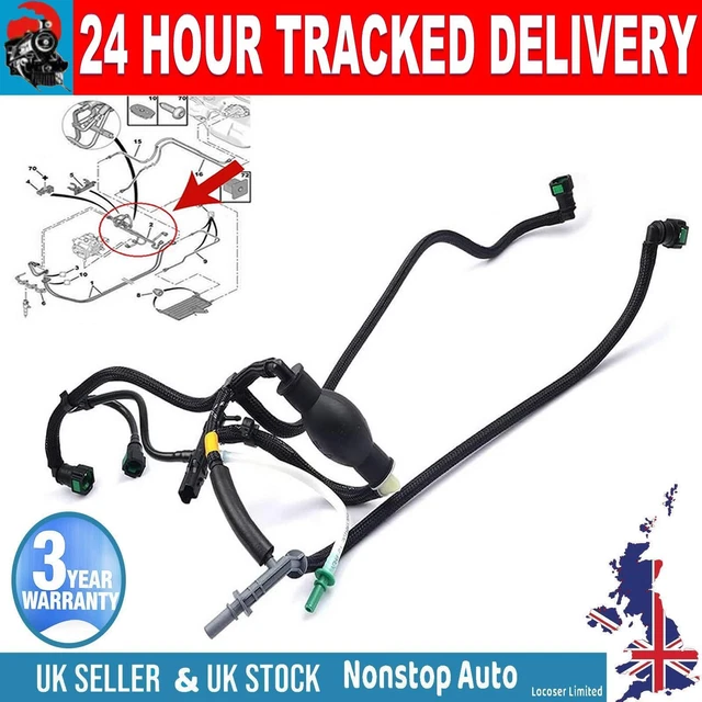 TUYAU DURITE CARBURANT Tuyau Pour Citroen C2 C3 Xsara Peugeot 206 307 ...