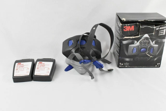 3M HF800SD SECURE Click Reusable Half Mask £30.00 - PicClick UK