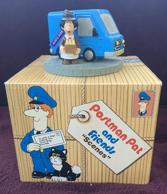 POSTMAN PAT SAM’S Mobile Shop Figure £30.00 - PicClick UK