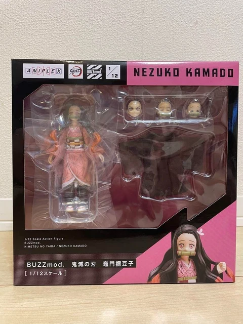 RARE DEMON SLAYER BUZZmod. Nezuko Kamado Figure 1/12 Exclusive to JAPAN ...