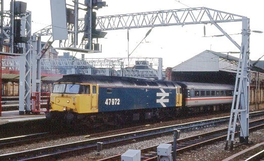 ORIGINAL COLOUR SLIDE of 47972 BR class 47 diesel loco £1.35 - PicClick UK