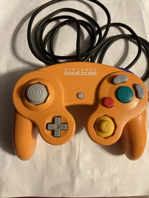 OFFICIAL OEM ORANGE Nintendo Gamecube Controller DOL-003 ! $39.99 ...
