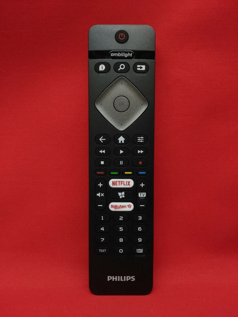 TÉLÉCOMMANDE PHILIPS ORIGINALE UHD 4K Smart TV // Modèle TV : 65PUS6704 ...