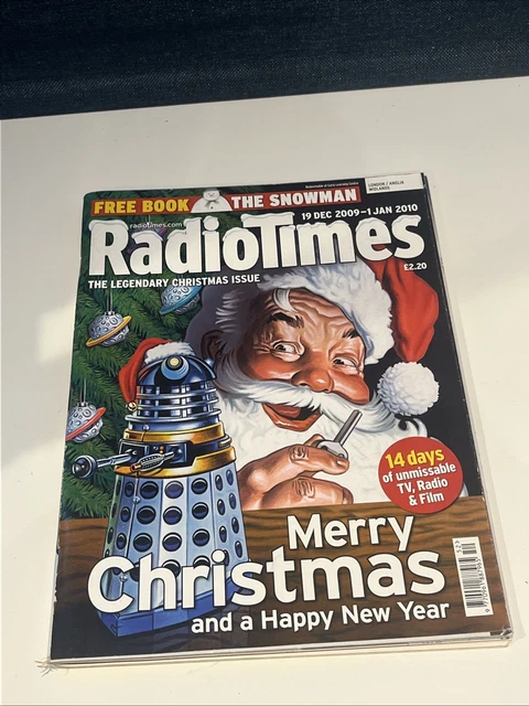 RADIO TIMES CHRISTMAS Issue 19th Dec 2009 to 1st Jan 2010 £13.19 ...