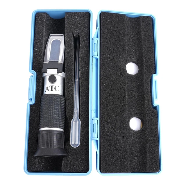 FLUID TESTER REFRACTOMETER ATC Refractometer Fluid Propylene Glycol ...