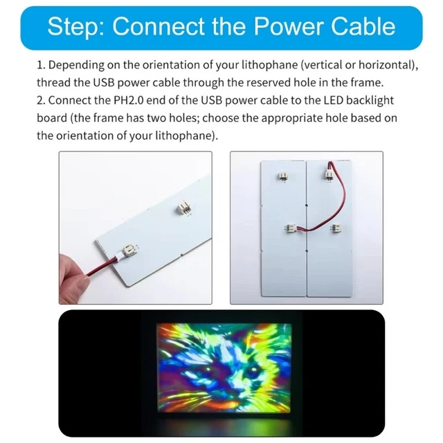 3D PRINTER LED Panel for Lithophane LED Backlight Board Kit DIY for ...