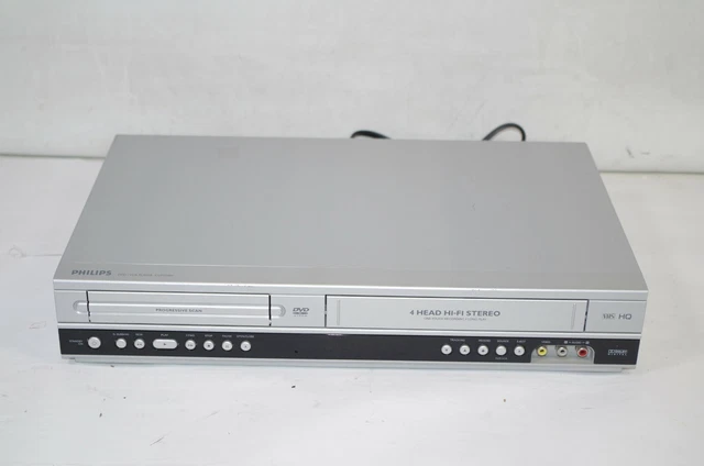 LECTEUR COMBO MAGNÉTOSCOPE Philips modèle DVP3340V DVD VHS pas de télécommande EUR 74,95 ...