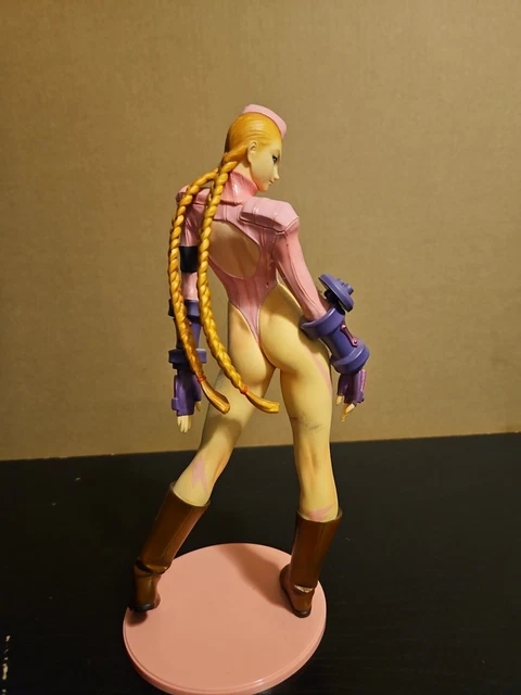 KAIYODO STREET FIGHTER ZERO 3 Cammy Pink ver. 1/6 Scale PVC Figure Missing hair $140.00 ...