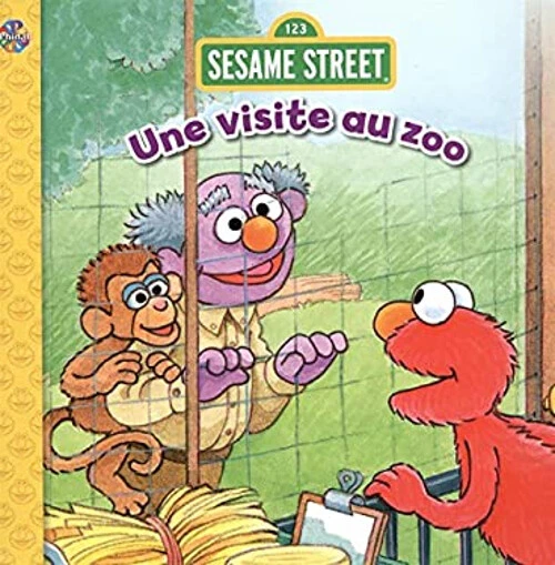 SESAME STREET- UNE visite au zoo Valérie Ménard $13.04 - PicClick