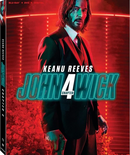 John Wick Chapter 4 Blu Ray Dvd 2023 No Digital Copy £11 61