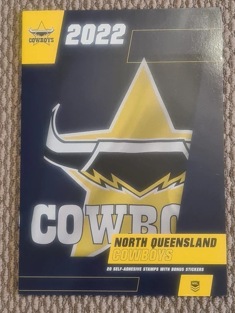 AUSTRALIA POST 2022 Stamps Album NRL North Queensland Cowboys Face ...