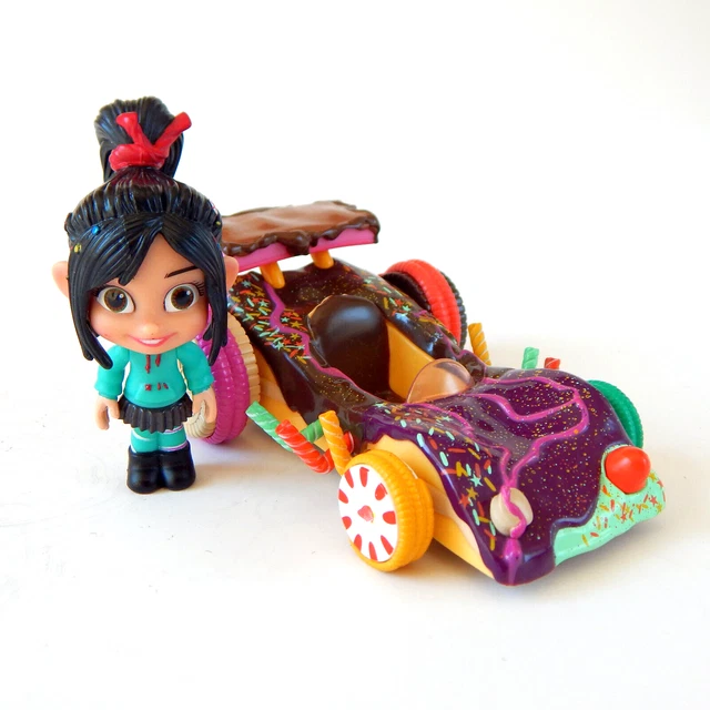 DISNEY WRECK IT Ralph Sugar Rush Racer Vanellope von Schweetz Car and ...