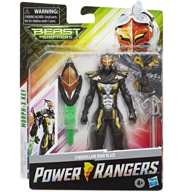 FIGURINE ARTICULÉE POWER Rangers Beast Morphers Cybervillain Robo Blaze ...