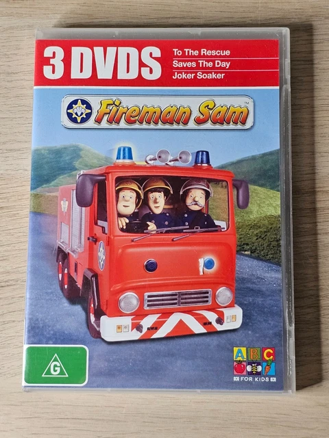 FIREMAN SAM TO The Rescue / Saves The Day / Joker Soaker DVD Region 4 ...