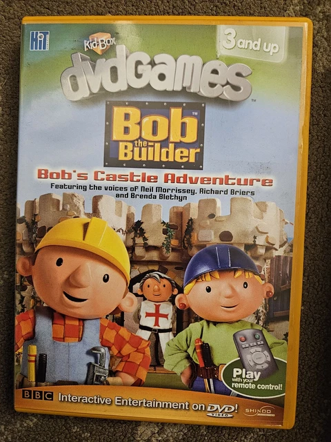 BOB THE BUILDER Bobs Castle Adventure Dvd Games Use Remote To Play £11. ...