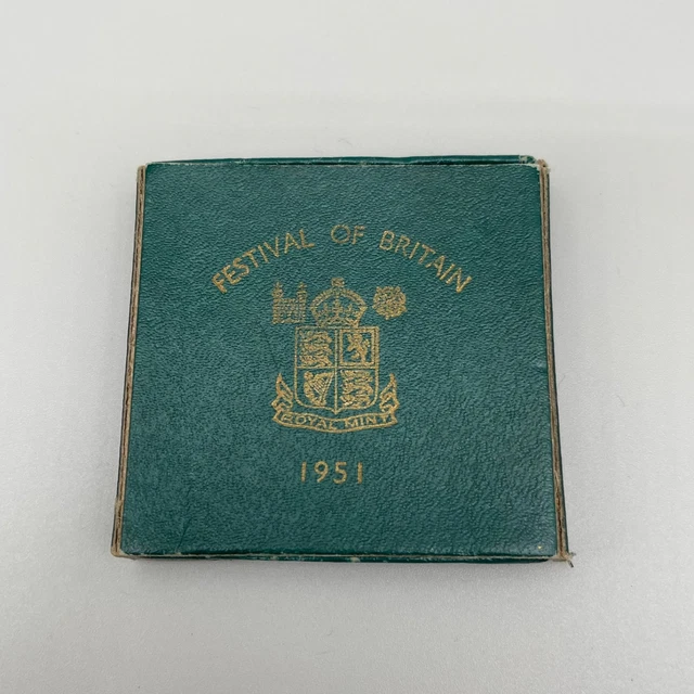 1951 FESTIVAL OF Britain Crown Coin | George VI 5 Shilling in Original ...