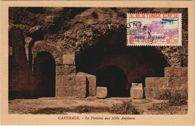 CPA AK CARTHAGE La Fontaine aux Mille Ampbores TUNISIE (1102449) EUR 6 ...