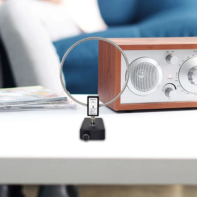 GA450 SHORTWAVE ANTENNA HF Antenna Active Loop Antenna SW 2.30-30MHz ...