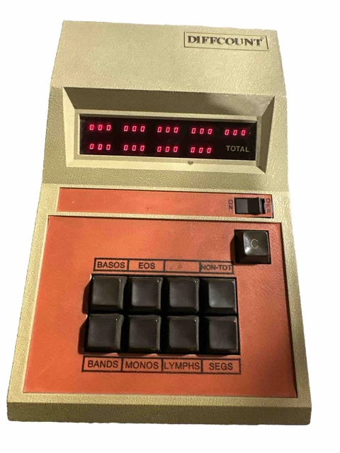 DIFFCOUNT MD-8 CELL Counter Lot A118 Tested/Works $225.00 - PicClick