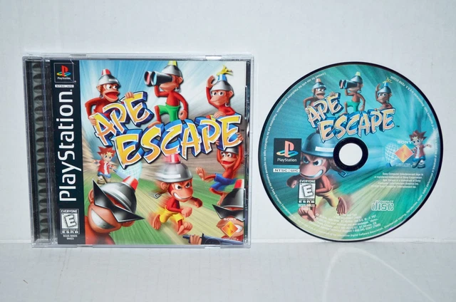 APE ESCAPE (SONY PlayStation 1, 1999) PS1 PSOne PSX 2 3 EN CAJA ...