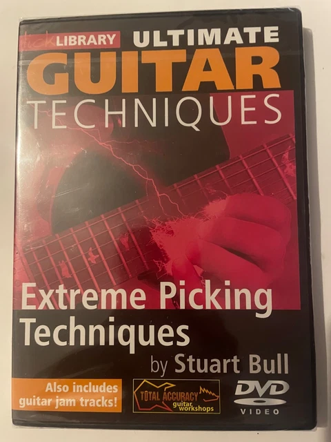 ULTIMATE GUITAR TECHNIQUES Extreme Picking Techniques Stua DVD Region 2 NEW £24.99 - PicClick UK