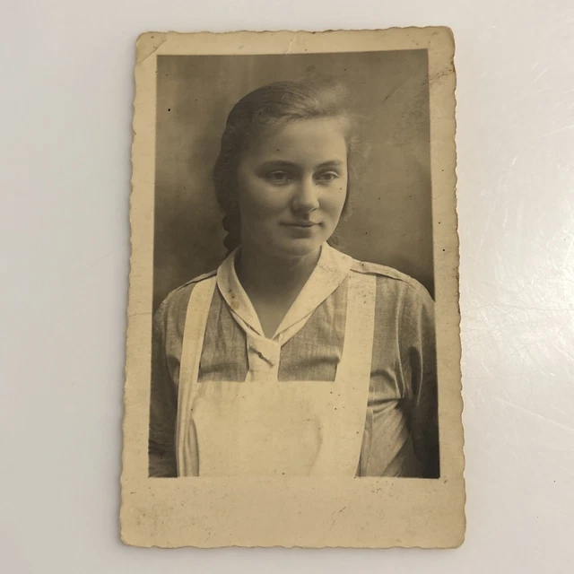 BDM HELFERIN 1944 Lazarett Schwester Frau Dame Maid Original Foto ...